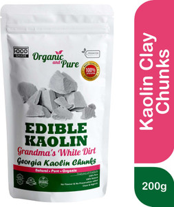 Organic and Pure Edible Kaolin Clay Chunks, Cleaned Kaolin Chunks ...