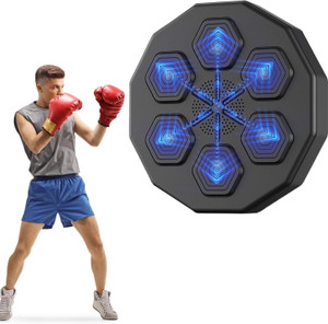lucario Music Bluetooth Boxing Machine with 6 Speed Modes and Bluetooth ...