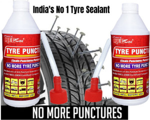 Redtize puncture repair tyre sealer liquid 1000 ml pack of 2 Tubeless ...