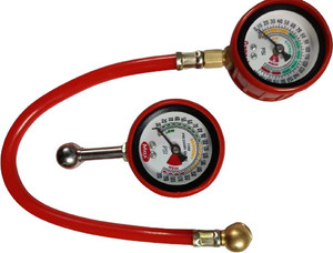 PRIDE 150psi small gauge with tyre pressurepipe gauge for tubless tyre ...