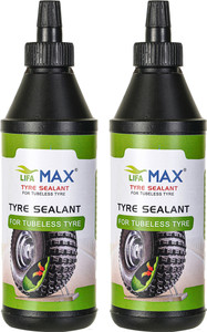 Lifa Max Tubeless Tire Sealant 2 X 350mL Anti Puncture Liquid Gel for ...