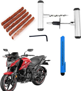 Jetnix Tubeless Tyre Puncture Repair Kit with Solid Metal Handle For ...