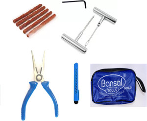 DheVan Bansal Tools Heavy Duty Solid Metal Puncture Repair Kit With ...