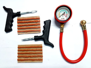 SEAHORSE POLYMERS Tire Pressure Checker Pipe Gauge 200 PSI Use for Car ...