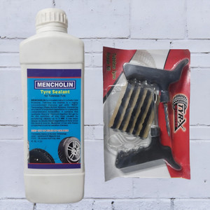 PRIDE Tire Sealant 1000 mL Liquid Gel & tubeless tyre puncture repair ...