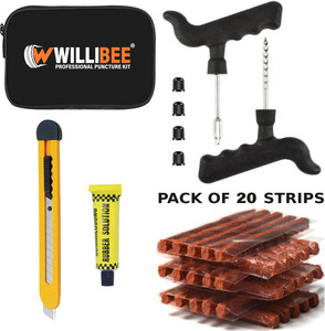WILLIBEE 5 in 1 (with storage box) Universal Tubeless Tyre Puncture ...