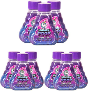 Magicwand DIY Unicorn Poop Slime for Kids 100% Safe & Non-Toxic (Pack ...
