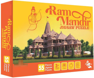 ZWINKO Ayodhya Ram Mandir Jigsaw Puzzle Learning & Educational Play for ...