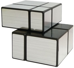 Hawkister QiYi 2x2x2 Silver Mirror High Speed Cube (2x2 Mirror Silver ...