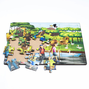 Craftick Jungle Animal kingdom Brain Teaser Puzzle for Kids - Jungle ...
