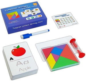 Happy Hues Travel Tangram Alphabet Learn - Write Alphabets & words ...