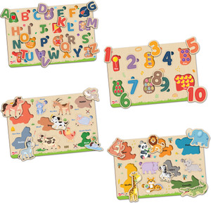 Little Berry Wooden Toy Puzzles Tray - Wooden Toy Puzzles Tray . shop ...