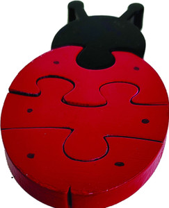 woodmechanic Lady Bug fit together wooden puzzle - Lady Bug fit ...