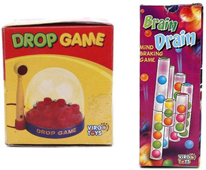 V India Drop Puzzle Game, Ball Game with Magnetic Stick & Brain Drain ...
