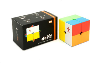 Cubelelo Drift 2M 2x2 Stickerless Speed Cube Magic Puzzle Toy - Drift ...