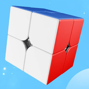 jmv Speed cube 2x2 high speed stickerless magic cube 2x2x2 ...