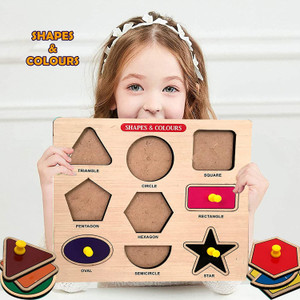 blue seed 3D Sorting Blocks Toys Learn Early Geometric Shape Matching ...