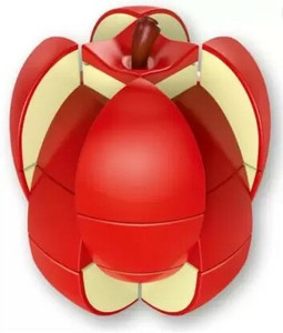 Intelligent Apple Red Cube Magic Puzzle Toy - Apple Red Cube Magic ...