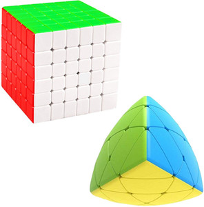 Vaniha Cube Combo Set of 6X6 & Mastermorphix High Speed Stickerless ...