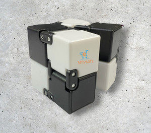 Shivsoft Infinity Fidget Cube for Stress Relief Black and White ...