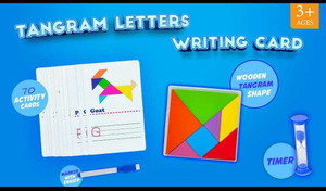 Monty Maestro Tangram Letter Writing Cards - Tangram Letter Writing ...