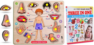 Plus Shine Human Parts of The Body Puzzle Body Parts Chart Anatomy ...