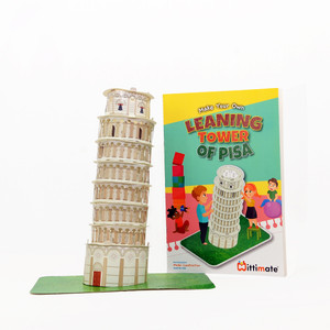 Mittimate Make Your Own: Leaning Tower of Pisa and Eiffel Tower - Make ...