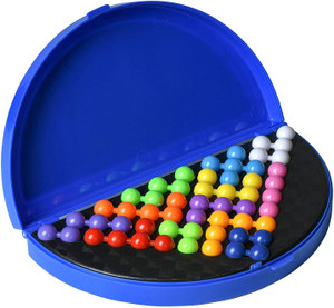 KIDOLOGY Toddlers Educational Insight Pyramid Bead Brain Puzzle Game ...