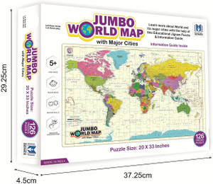 PEZYOX Jumbo World MAP - Jumbo World MAP . Buy WORLD MAP toys in India ...