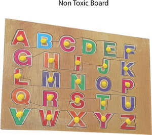 AMUSING Best Wooden English Alphabets and Color Learning Educational ...