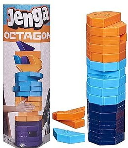 WONDER CREATURES Jenga Game, Tube PackBlocks Stacking Tower Game ...