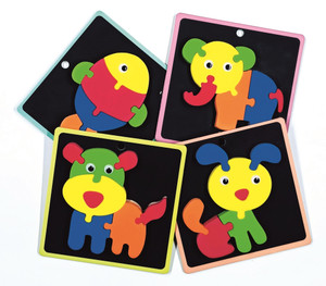 BULL EVA ANIMALS.SET OF 4 - EVA ANIMALS.SET OF 4 . Buy PUZZLES toys in ...