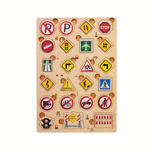 BitFeex Traffic Signs Puzzle for Kids - Mind Puzzle for Brain ...
