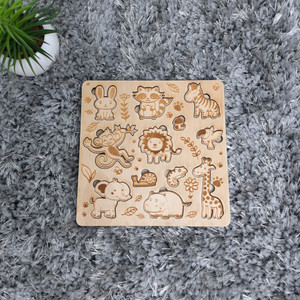 Wooozha KIDS WOODEN CREATIVE ANIMALS PUZZLE - KIDS WOODEN CREATIVE ...