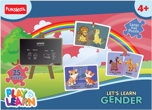 FUNSKOOL Play & Learn Gender PUZZLE - Play & Learn Gender PUZZLE . shop ...