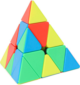 Uttam Toys Pyramid Triangle Cube Puzzle Rubik's Cube - Pyramid Triangle ...