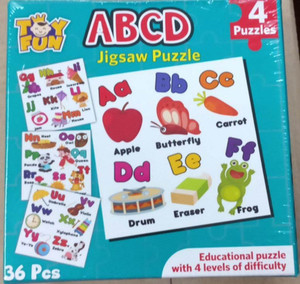 Dherik Tradworld abcd jigsaw puzzle for kids - abcd jigsaw puzzle for ...