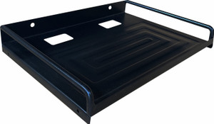 YAJNAS Black Color Wall Mount Set Up Box Stand With Metallic Side ...