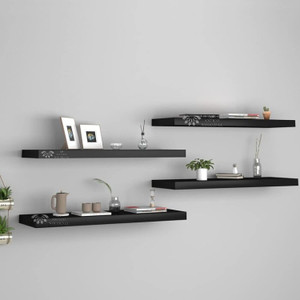 Antico Woodenia 20 inch Engineered Floating Wall Shelf| Wall Mount ...