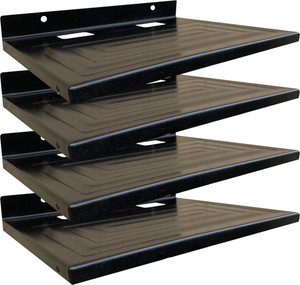 ShelfKing Wall Mounted Set Top Box Stand, Setup Box Holder, Pack Of 4 ...