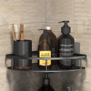 Normie Bathroom Corner Shelf Aluminium Wall Shelf Price in India - Buy ...
