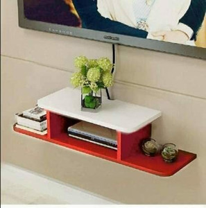 Star Handicrafts Wall T.V Entertainment Unit Set up Box Stand, Wifi ...