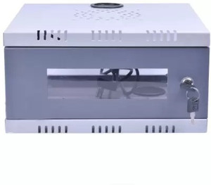 Planet info DVR Rack 1U CCTV/DVR/NVR Cabinet Box Wall Mount with Lock ...