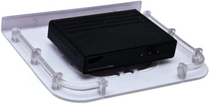 RBS TV Set up Box DVD Stand Wall Mount Setup Box Stand Holder Acrylic ...