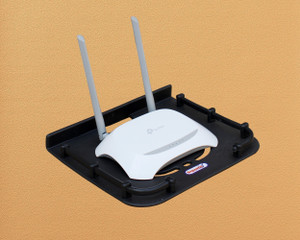 onum Wall Mount Setup Box stand Unbreakable, WiFi Router Set Top Box ...