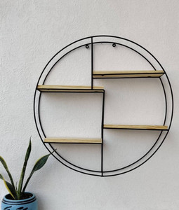 Dime Stores Wooden Wall Shelf Price in India - Buy Dime Stores Wooden ...