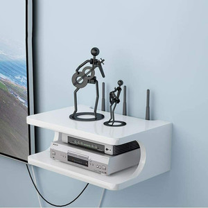 Star Handicrafts Wall T.V Set up Box Stand, Wifi Stand Wall Hanging ...