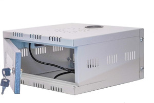 Hiya 1U CCTV Cabinet Box/DVR Rack Wall Mount with Lock/Server Rack with ...