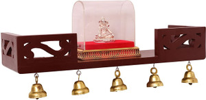 Star Handicrafts Wall shelf Home temple bell shelf temple home mandir ...