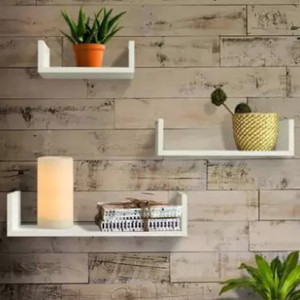 INDIAN DECOR SZY Floating Rack Shelf Wall Mountable Shelf MDF (Medium ...